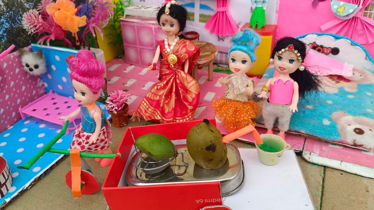 Gudiya Cartoon।শরবত ওয়ালার থেকে গুড়িয়া আম পোড়া শরবত খেলো।#gudiya # ...