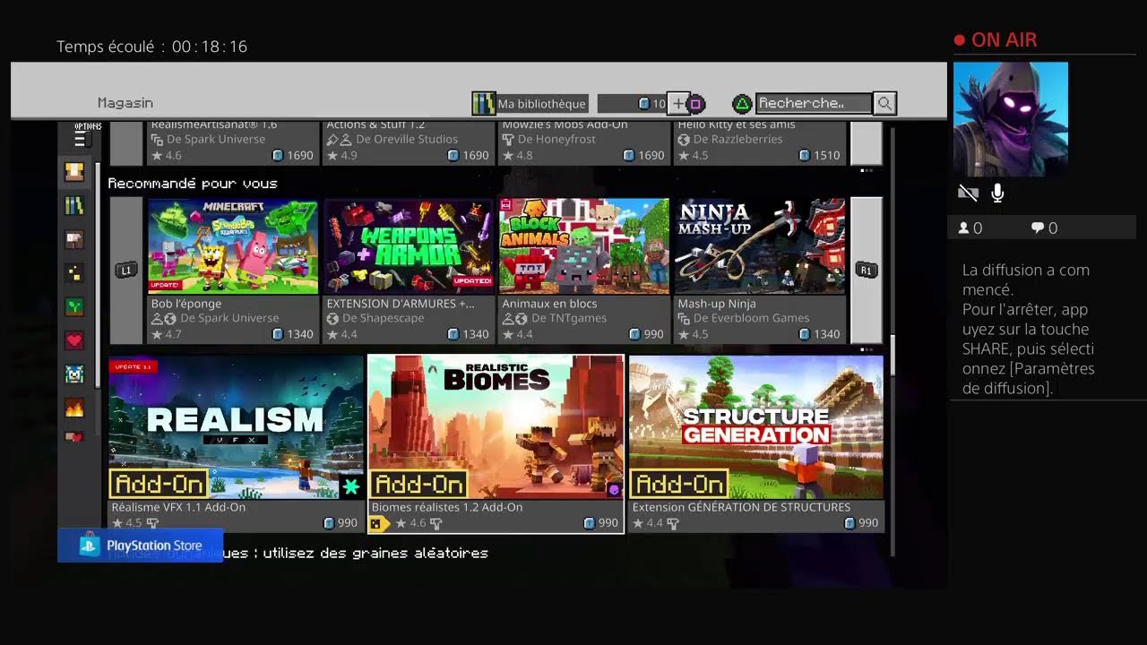 Diffusion PS4 en direct de Julyano_1711 - YouTube