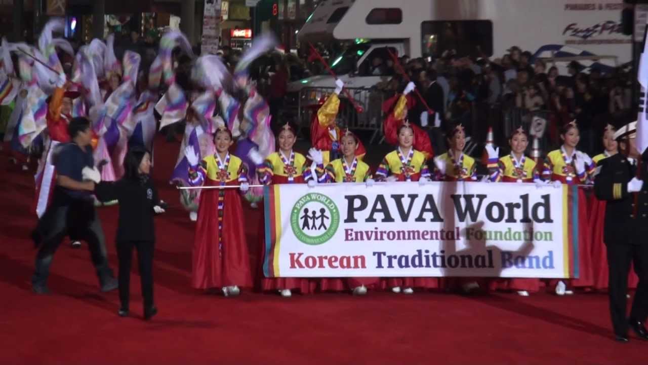 PAVA World Korean Traditional Band - 2012 Hollywood Christmas Parade ...