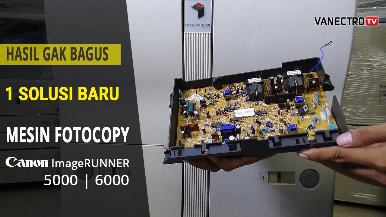INI SOLUSINYA !! Hasil Mesin Fotocopy Canon Ir 5000 6000 Kurang ...
