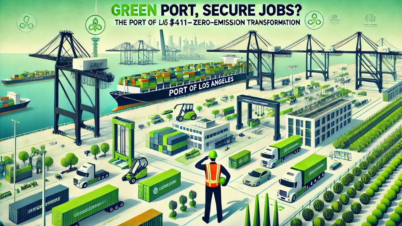 “Green Port, Secure Jobs? The Port of LA’s $411 Million Zero-Emission ...