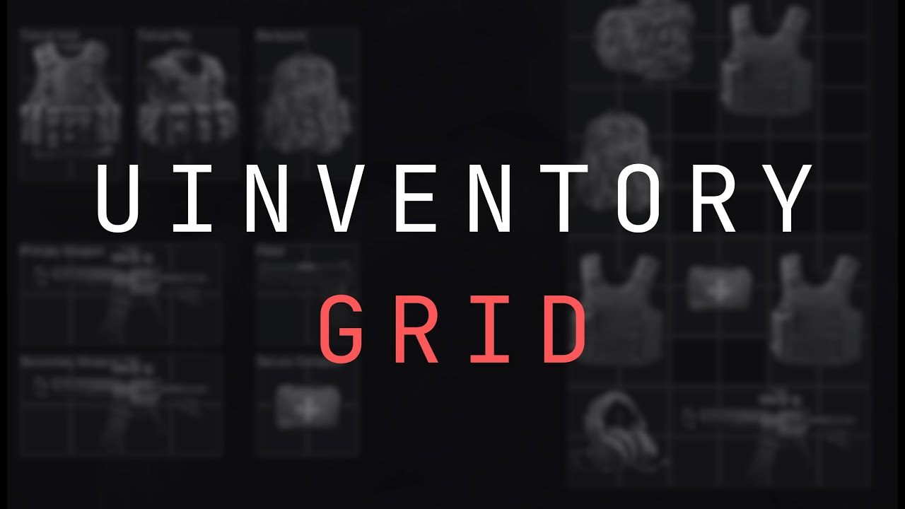 UInventoryGrid 1.2 - Lightweight & Easy-to-Customize Unity Inventory ...