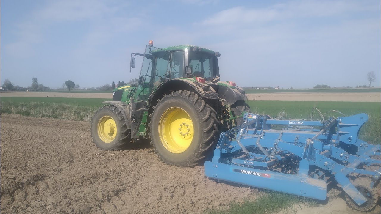Uprawa 2022 GR KOZAK John Deere 6175M & Namyslo - YouTube