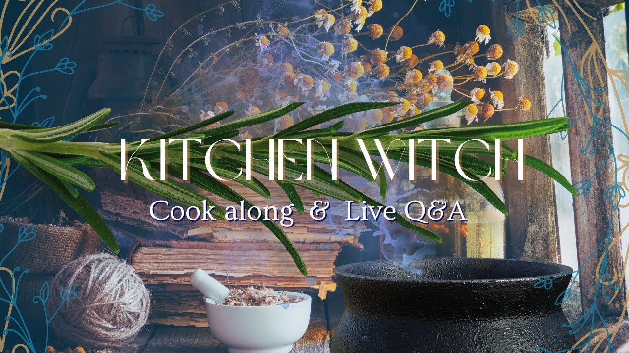 LIVE Kitchen Witchery | Magical cook-with-me & QA 🍎 🍂 - YouTube