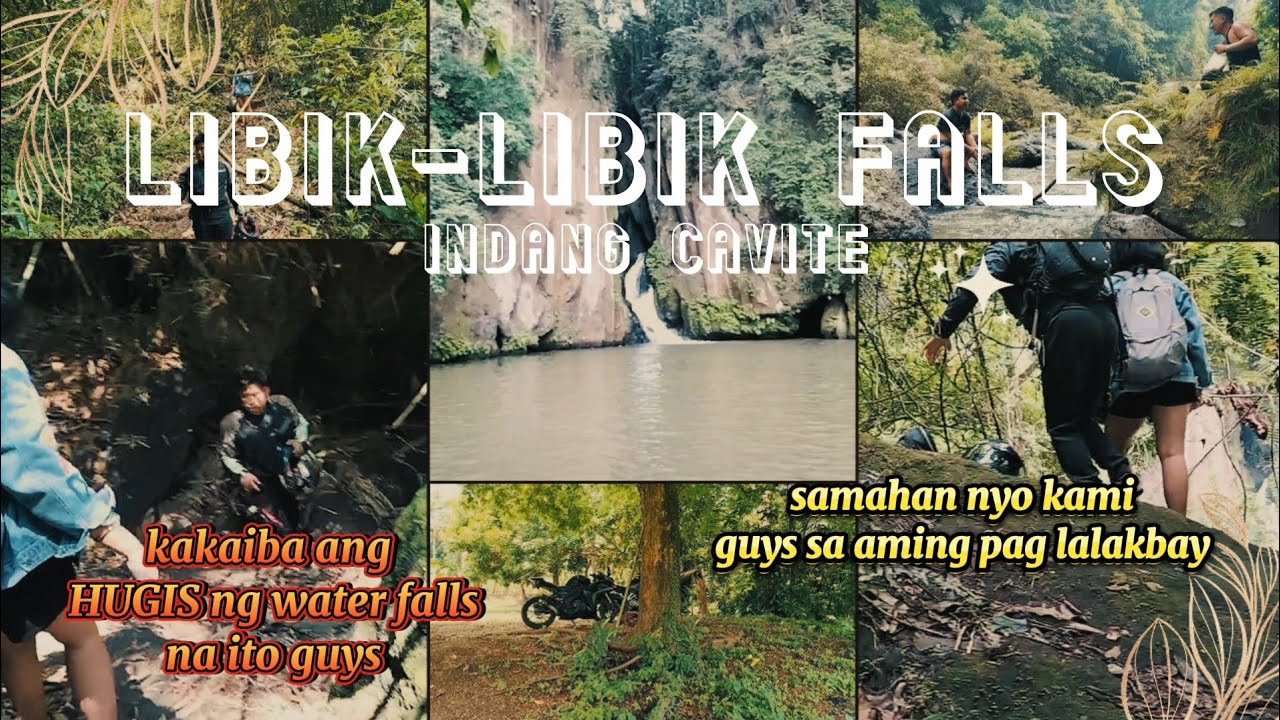 KAKAIBANG HUGIS ng water falls sa indang Cavite #nature #waterfall # ...