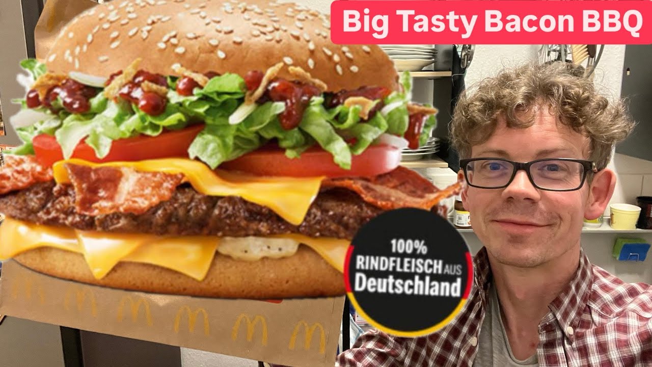 McDonald’s Big Tasty Bacon BBQ Burger im Test! - YouTube