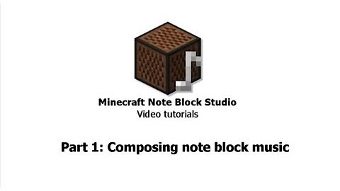 Minecraft Note Block Studio video tutorials - YouTube