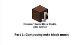 Minecraft Note Block Studio video tutorials - YouTube