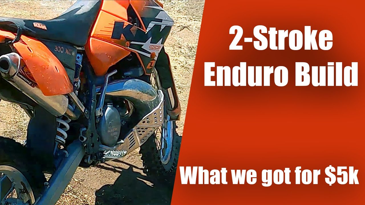 KTM 300 XCW 2-stroke Enduro Build | We just picked up a cherry 06 bike ...