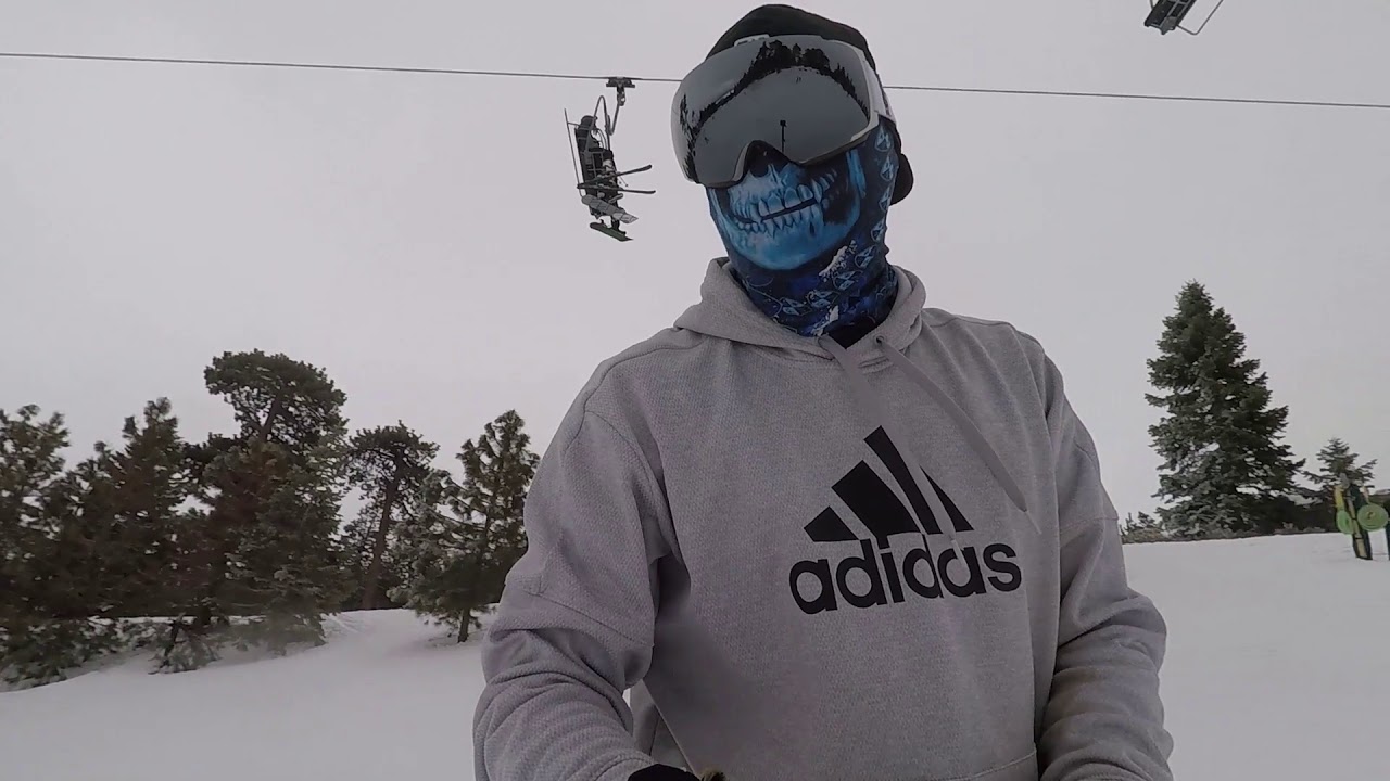 Snow Summit - Summit Run Trail Snowboarding - YouTube