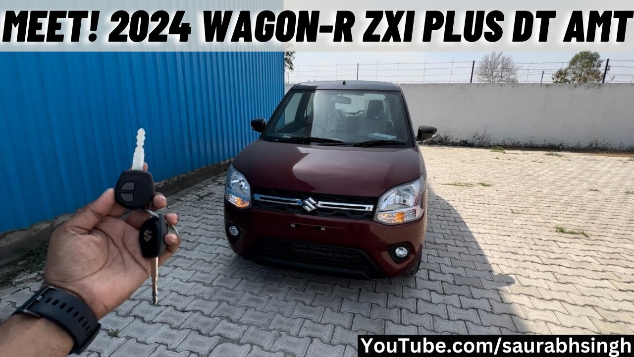 Maruti Suzuki Wagon-R ZXI 2024 ~ Only @8.48L🔥Wagonr Zxi Plus AMT Top ...