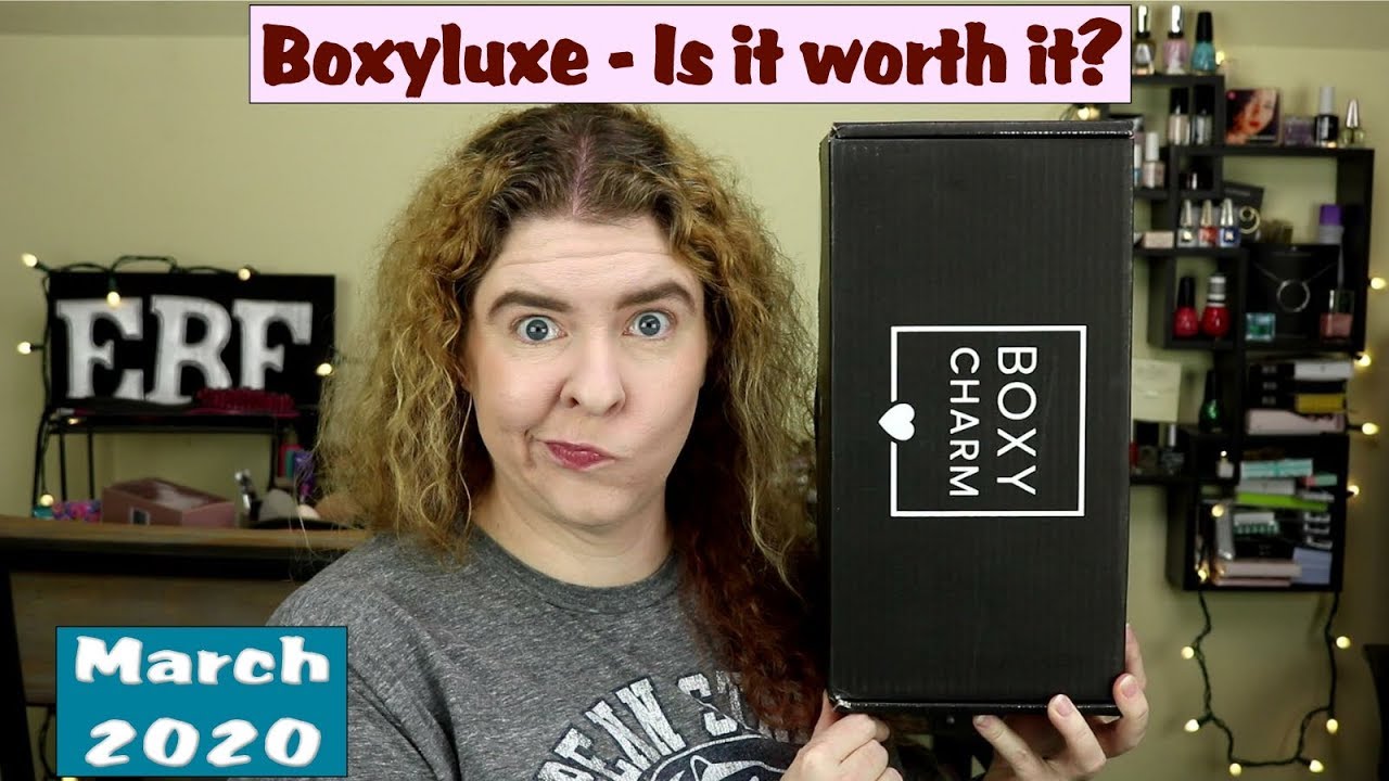 BoxyLuxe March 2020 - YouTube