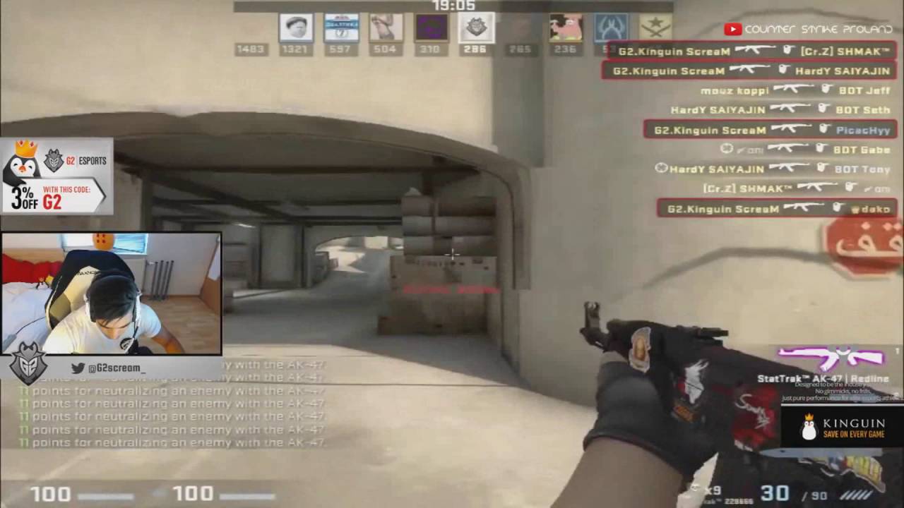 CSGO ScreaM Headshot Machine (2016) - YouTube
