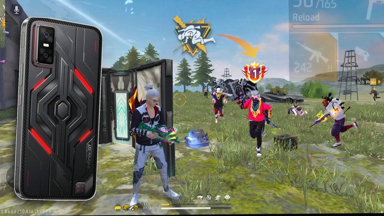INFINIX GT 30 PRO 5G GAMING TEST 🥵 | FREE FIRE GAMEPLAY INFINIX GT 30 ...