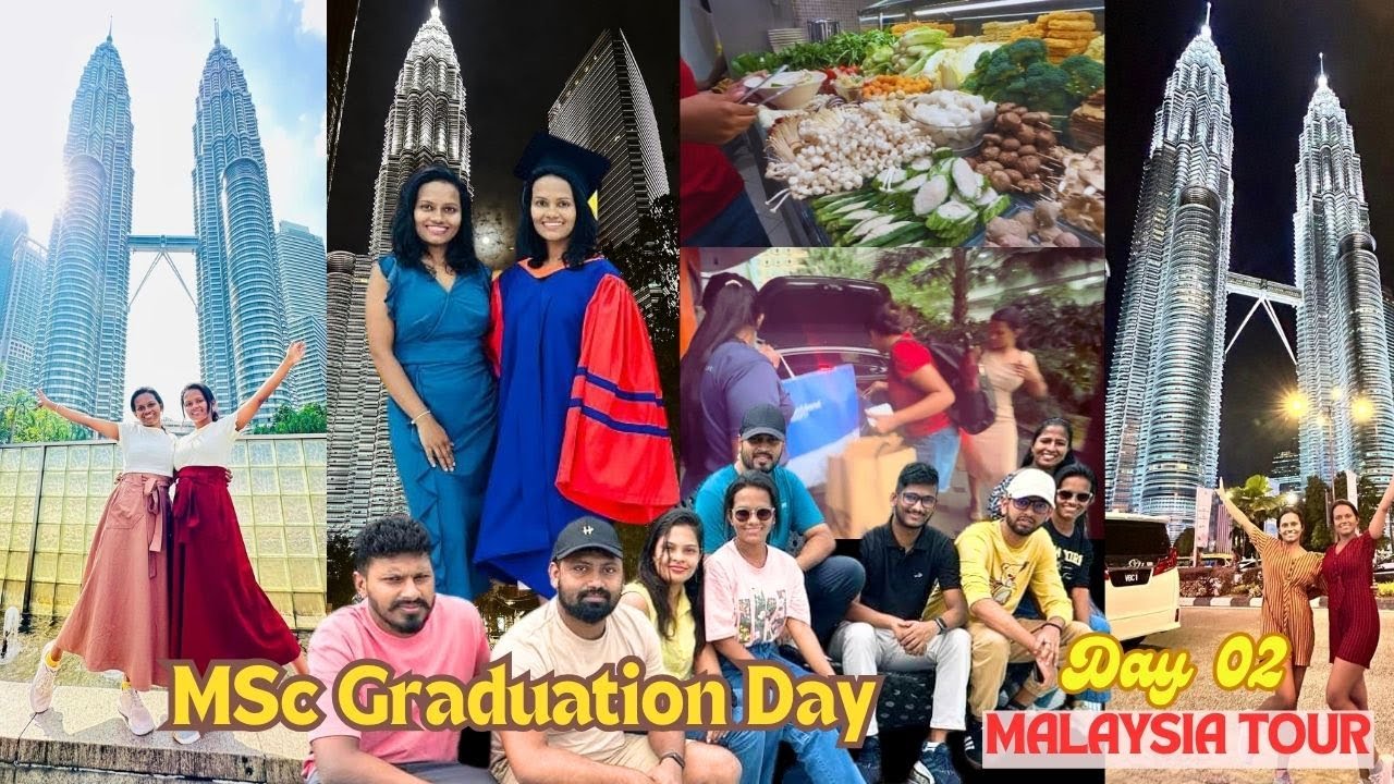 Malaysia Tour - Vlog 03 | Shopping | MSc Graduation 🇲🇾 ️ - YouTube