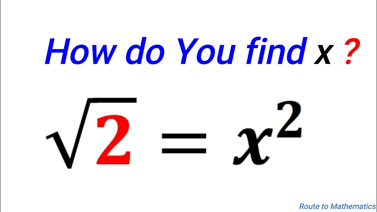 How Do You Find The Values of x | Equation Solving | Basics Algebra ...