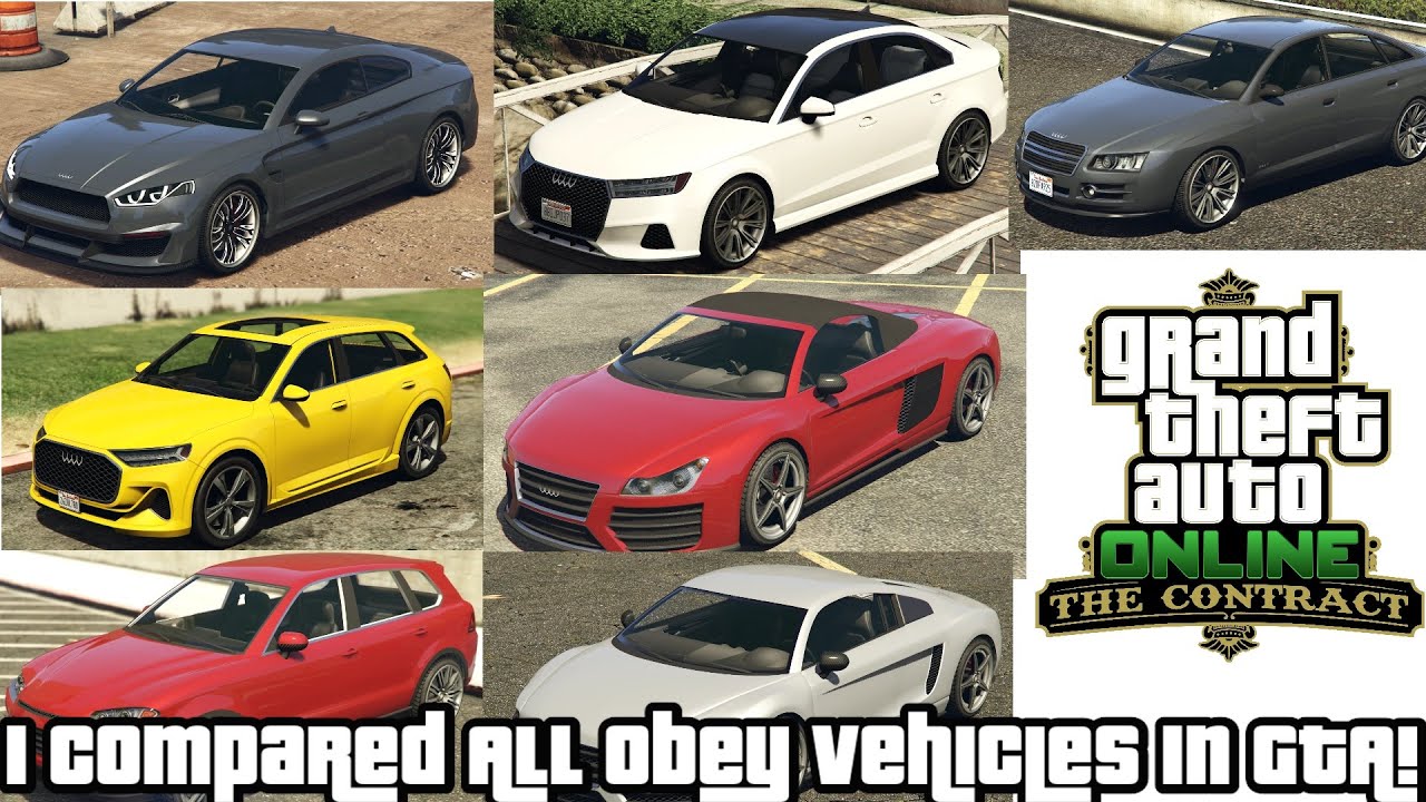 I Compared EVERY Obey Vehicle in GTA Online! (With New Obey-I-Wagon ...