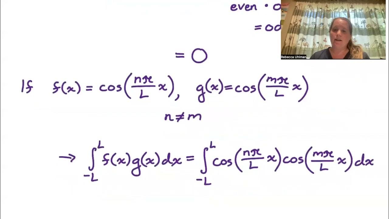DiffEQ Section 11.1, part 4: Orthogonal Functions - YouTube