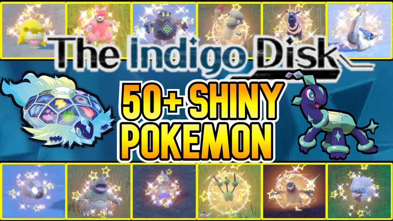 I Shiny Hunted in The Indigo Disk for 24 Hours | Pokemon Violet Shiny ...