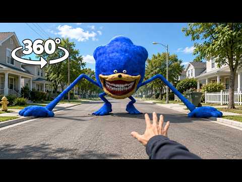 SHIN SONIC Is Attacking Me! | 360° VR 4K