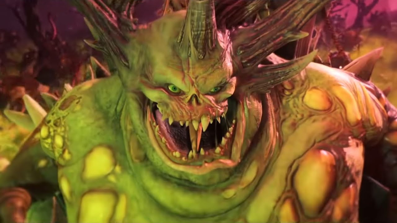 Total War Warhammer III: Nurgle VS Ogres - YouTube