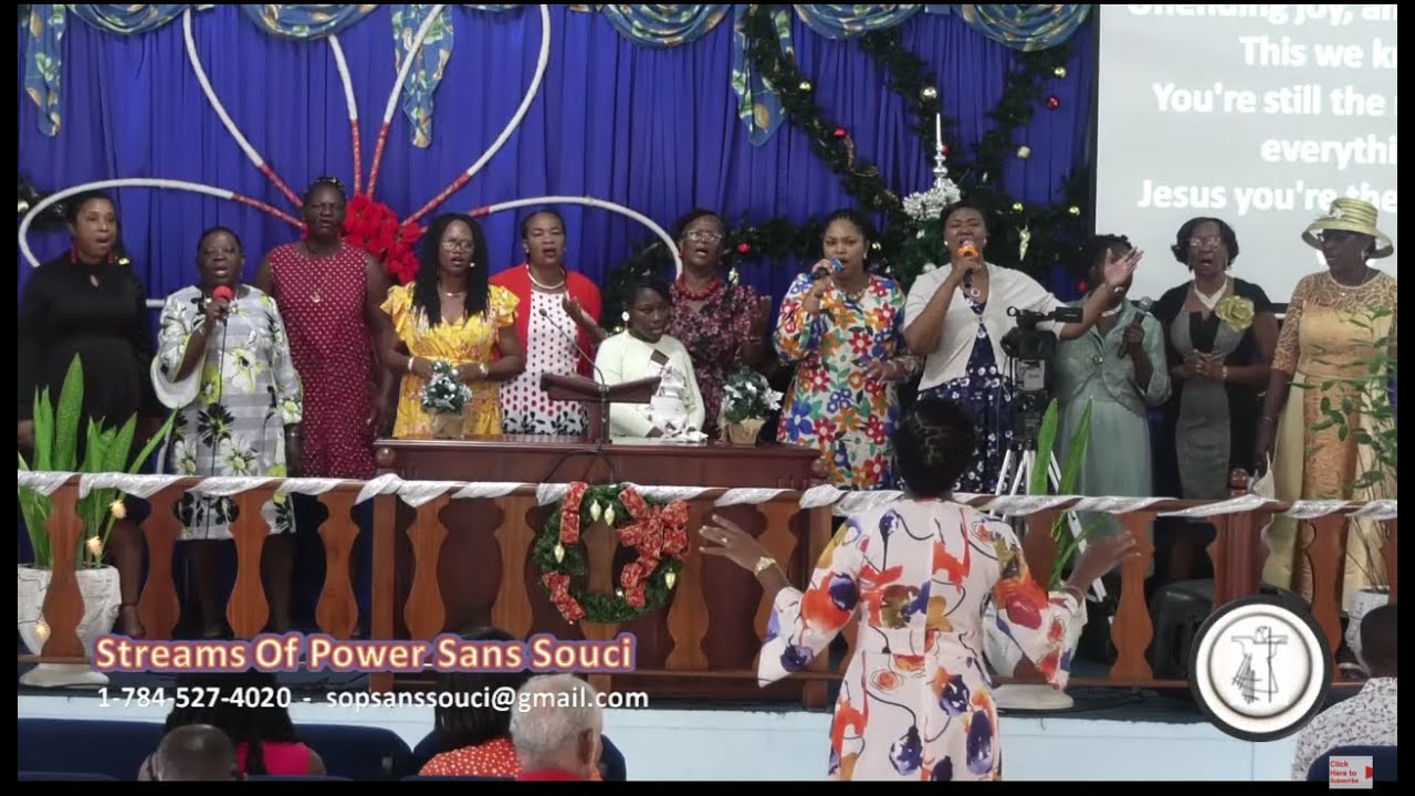 SOP Sans Souci Church Service (SVG) Christmas Morning 2022 - YouTube