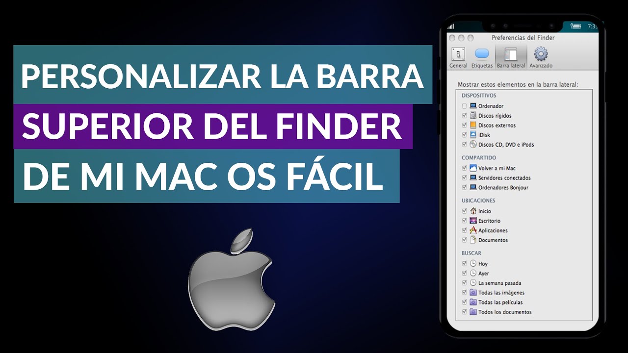 Cómo Puedo Personalizar la Barra Superior del Finder de mi Mac OS ...