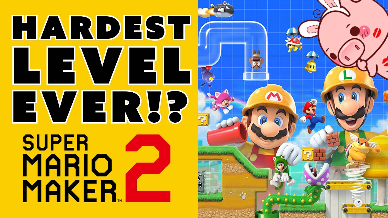 Super Mario Maker 2 - The Hardest Level Ever!!? #Replay - YouTube