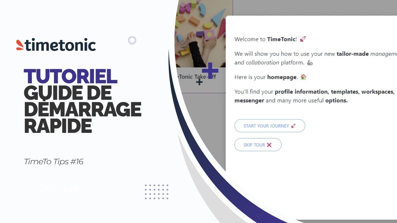 Le guide de démarrage rapide de TimeTonic - YouTube