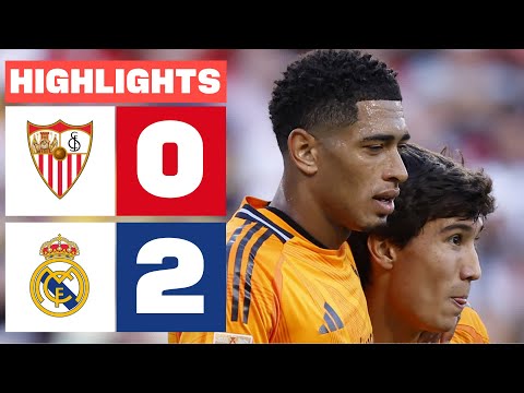 SEVILLA FC 0 - 2 REAL MADRID I RESUMEN LALIGA EA SPORTS