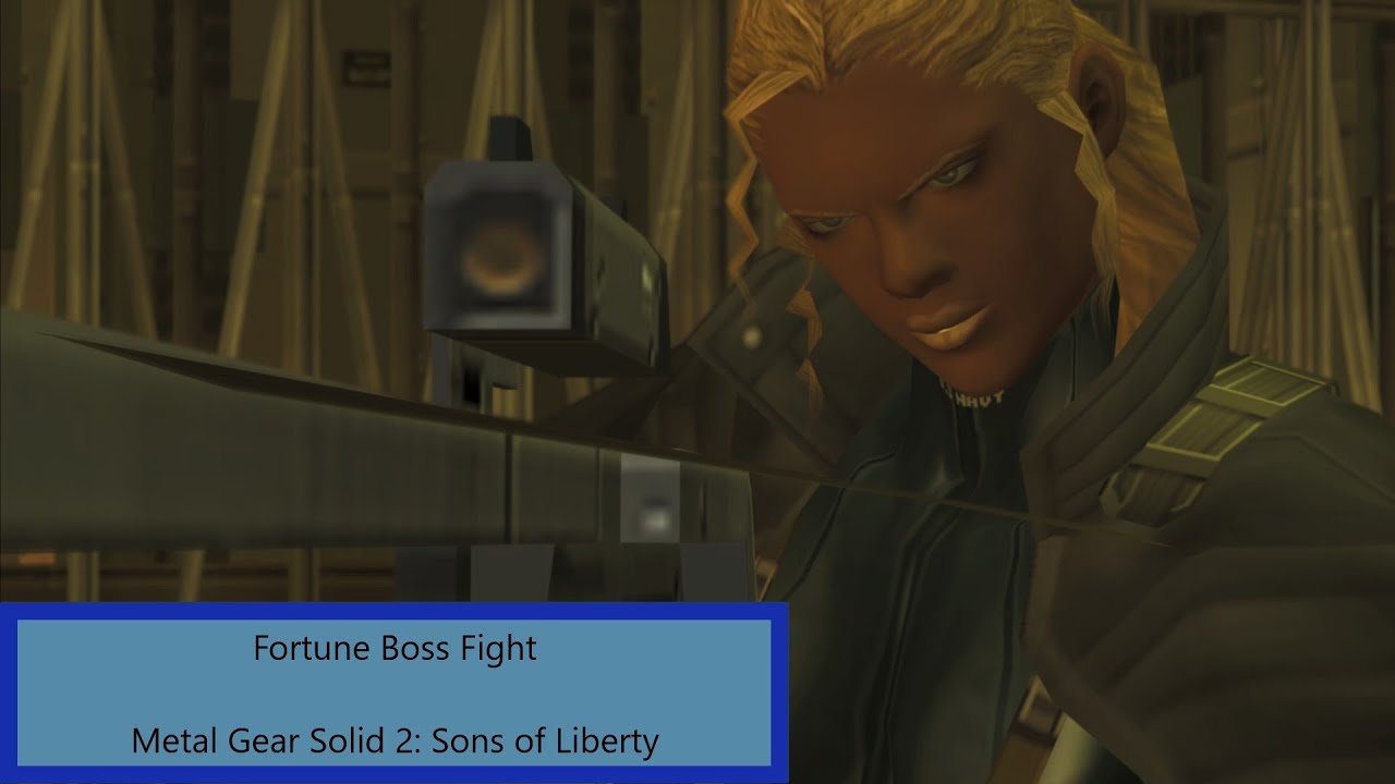 Fortune Boss Fight - Metal Gear Solid 2: Sons of the Patriots (4k ...