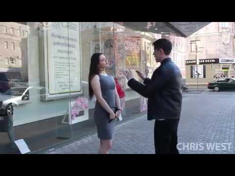 Trick question kissing prank