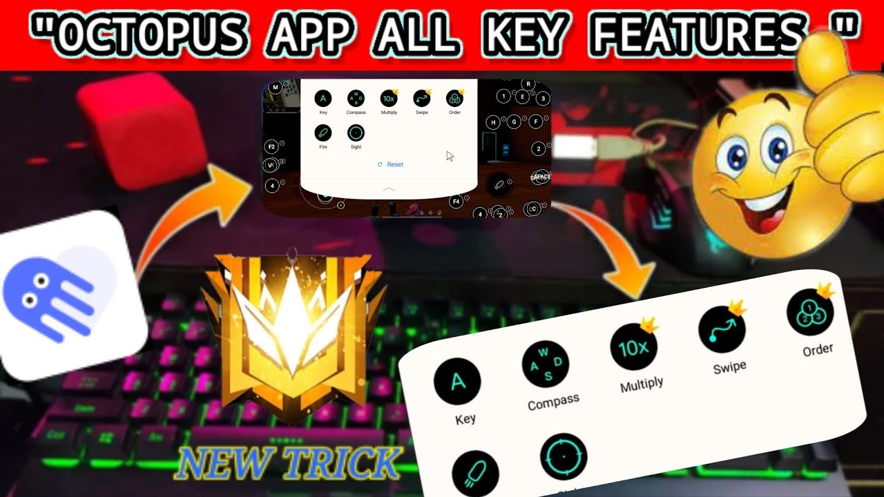 🥵"KEY FEATURES" "OCTOPUS APP " 😵 ♤DGS_ARMY♤ - YouTube