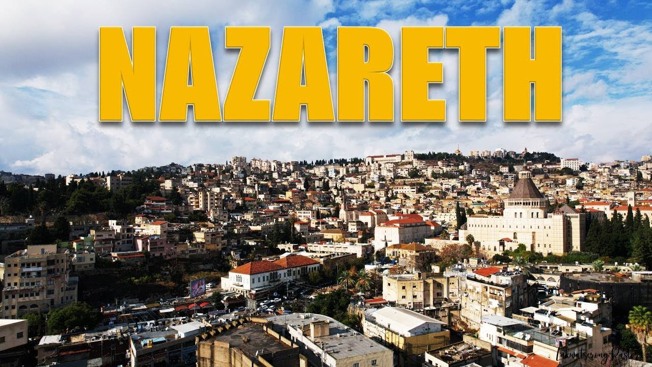 BIBLE JOURNEY #19: Nazareth Amazing Aerial View - YouTube