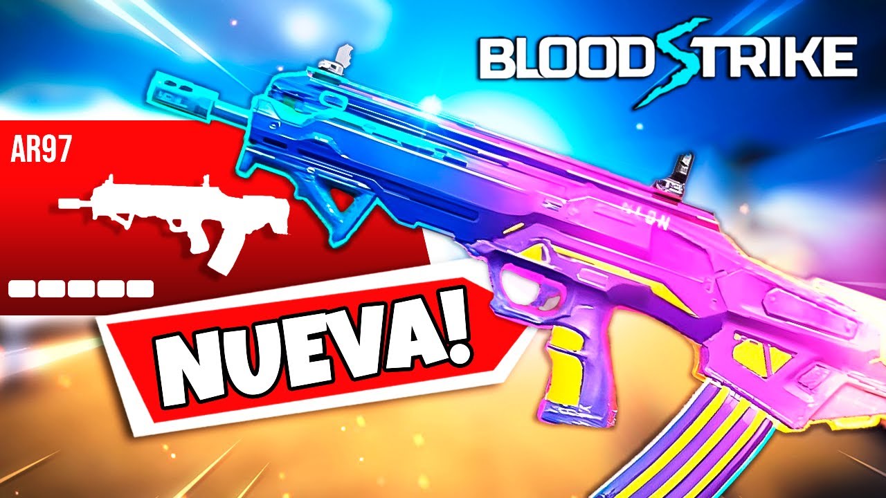 LA NUEVA ARMA *AR97* DE BLOOD STRIKE TIENE AIMBOT! NUEVA TEMPORADA ...