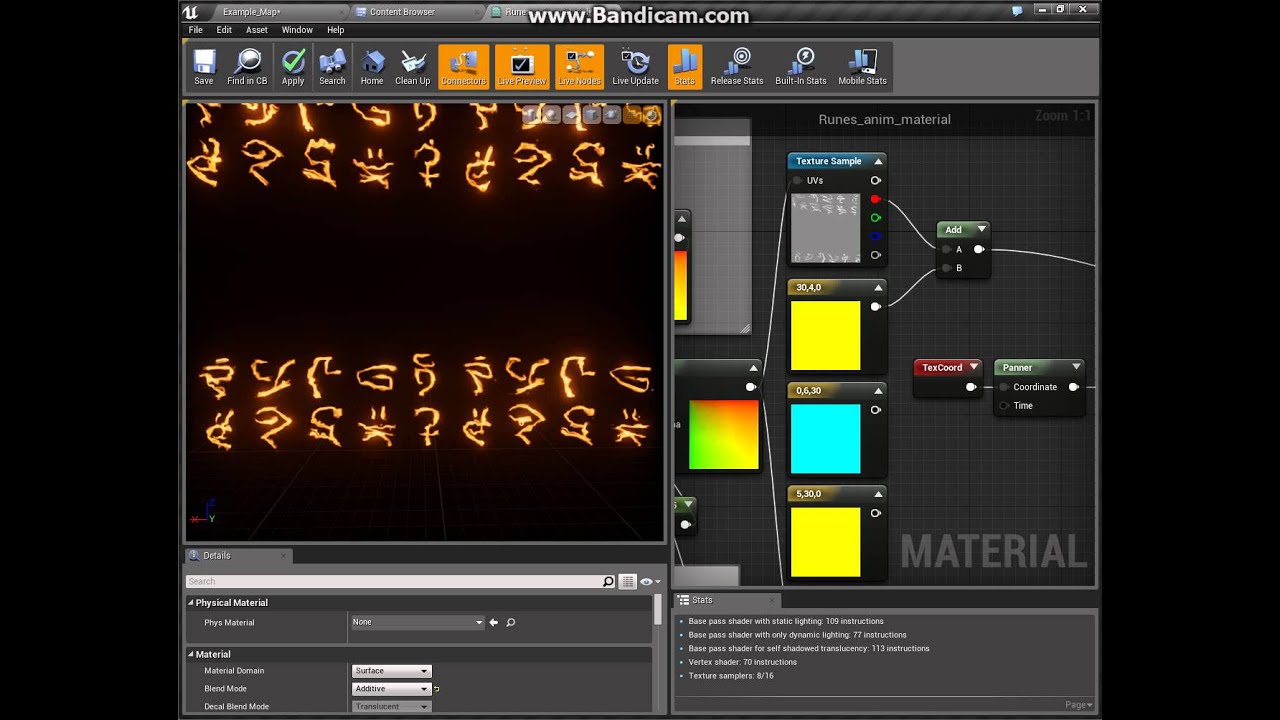 Demo runes flow animation 01 - YouTube