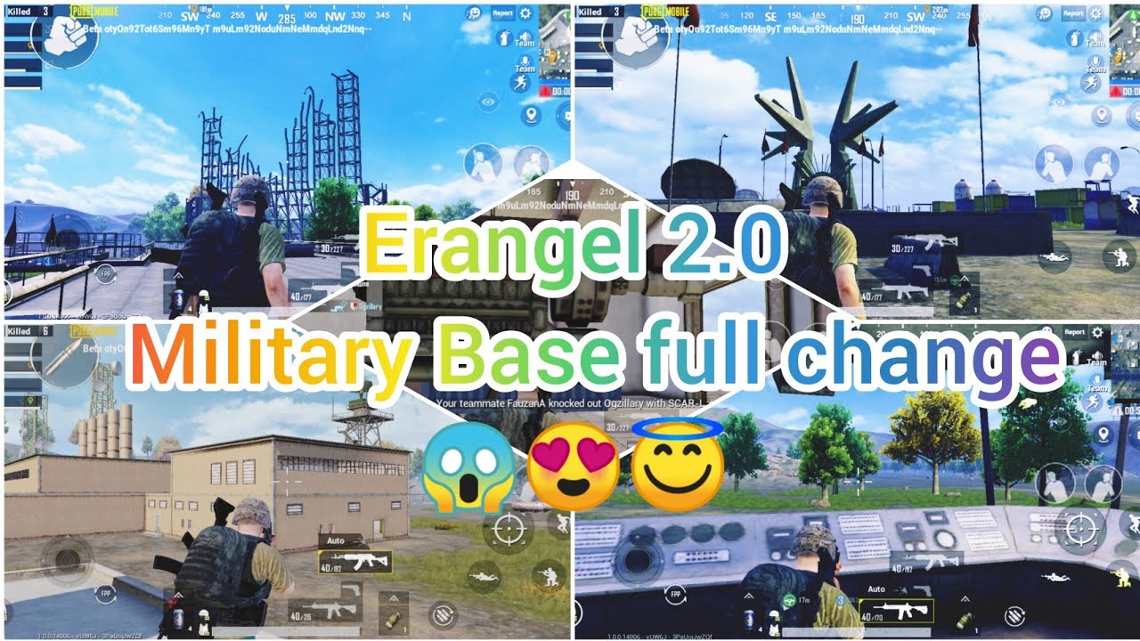 Erangel 2.0 military base A to Z in PUBG Mobile!!!😱 - YouTube