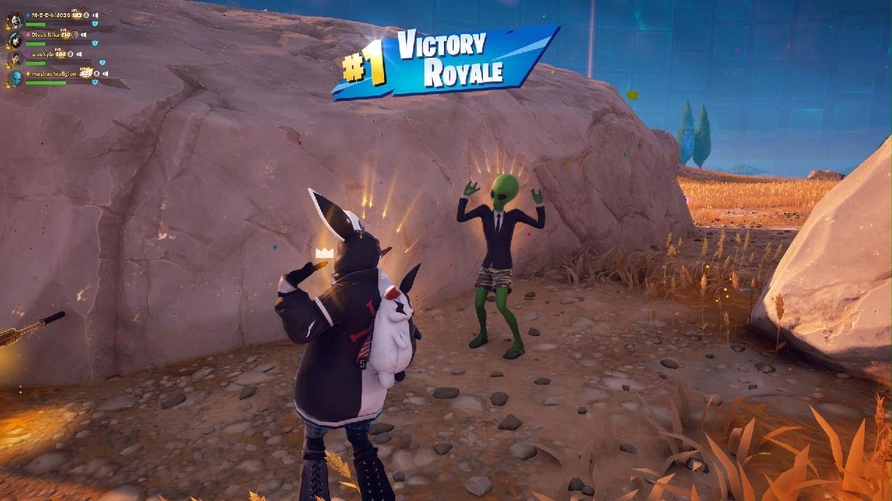 Fortnite Chapter 5 Season 2 Fencing Fields Win - YouTube