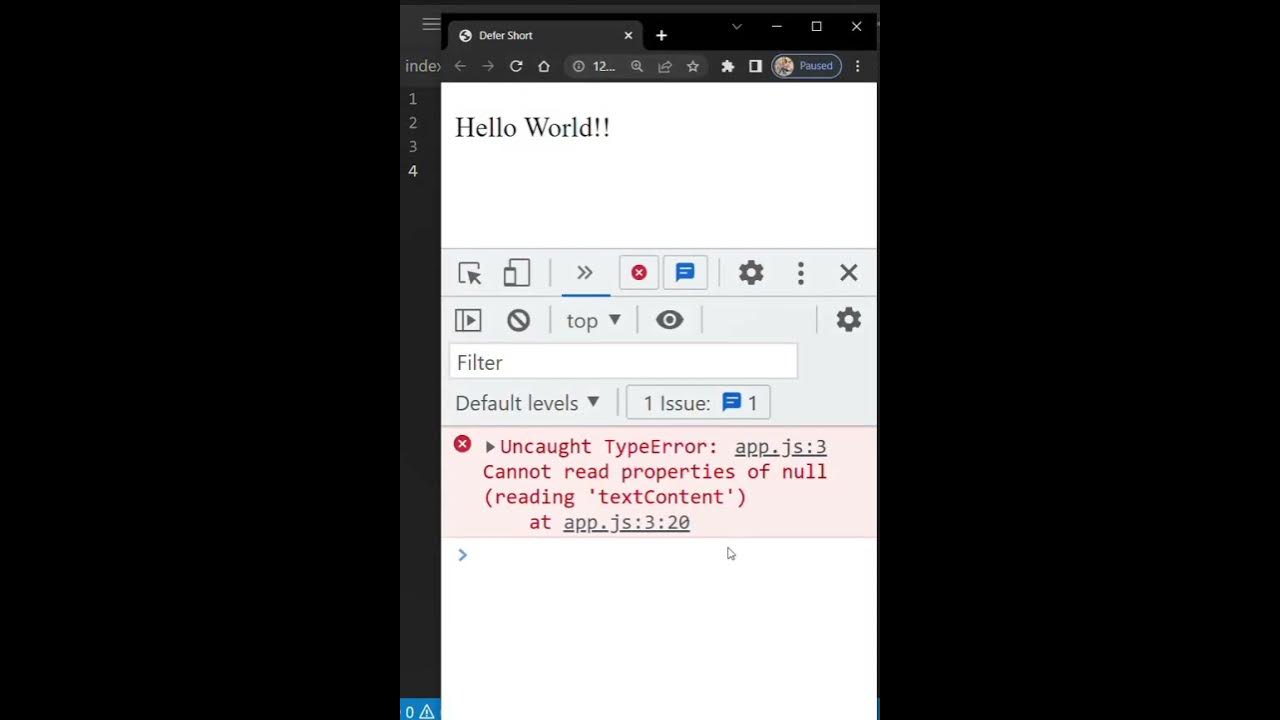 Stop Referring Javascript Script File In Body Of Html Javascript Shorts Html Beginners 9352