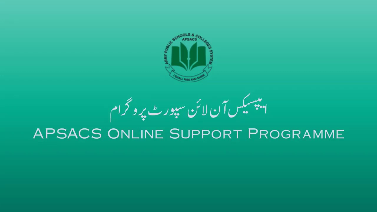 APSACS Online Support Programme for Students OSP - YouTube