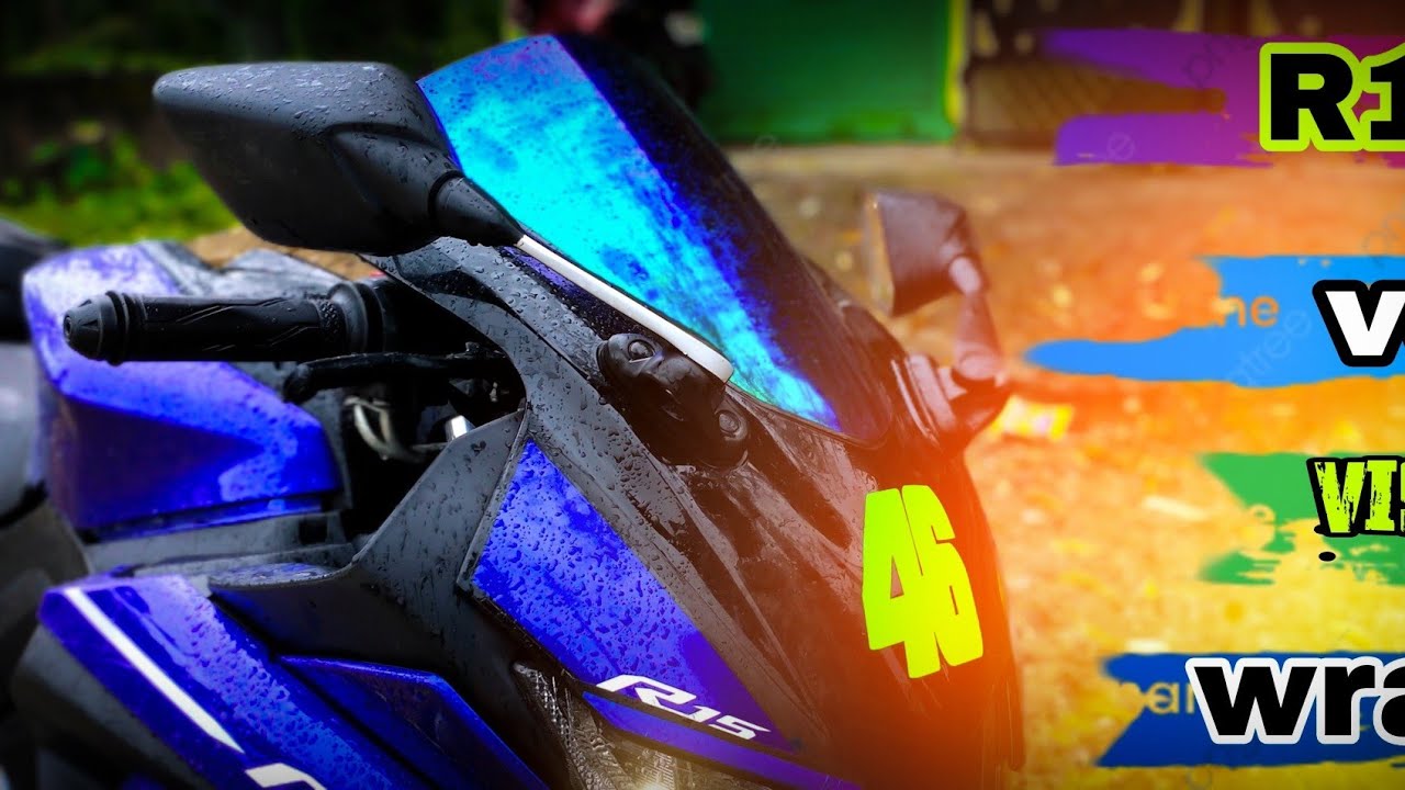 R15 v3 Visor wrapping Modified Chorom Wrap || R15V3 || Modified ...