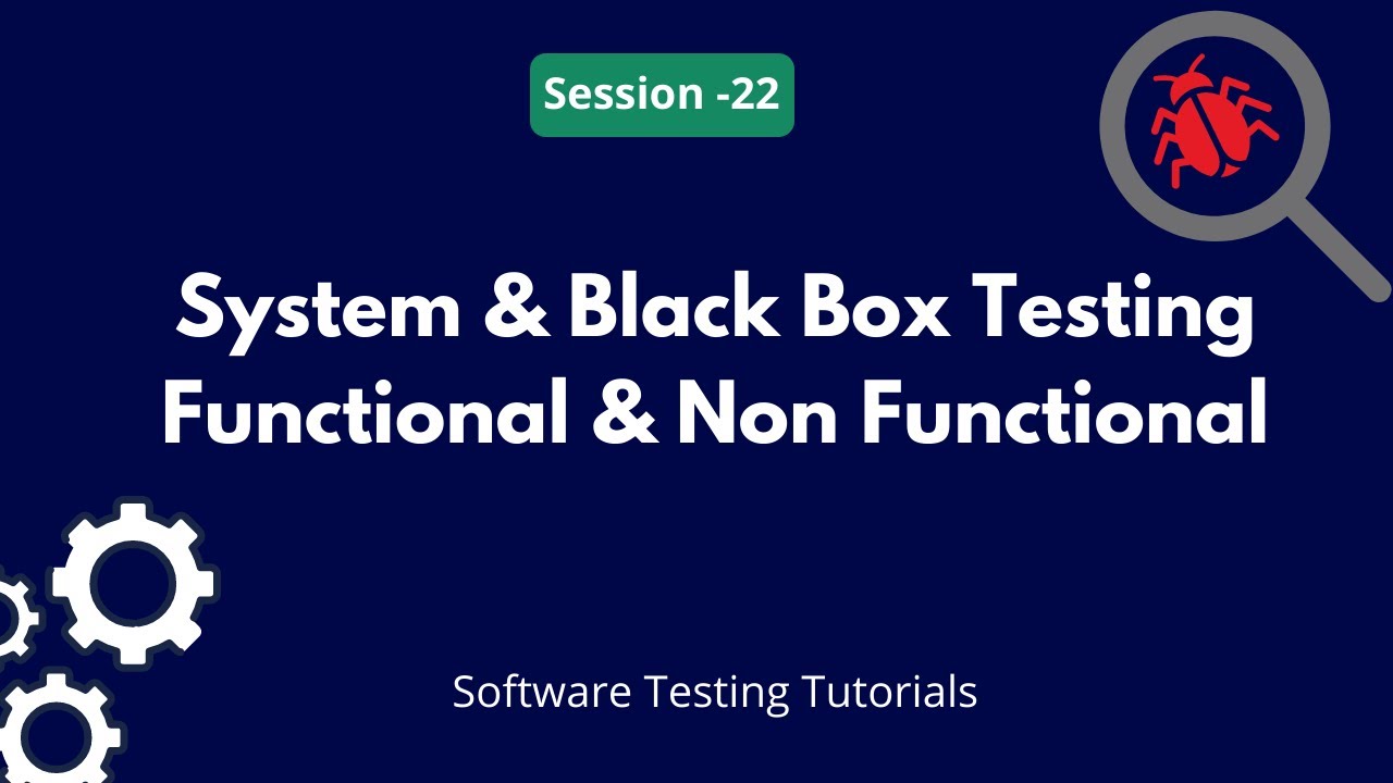 Difference Between Functional And Non-functional Testing | System ...