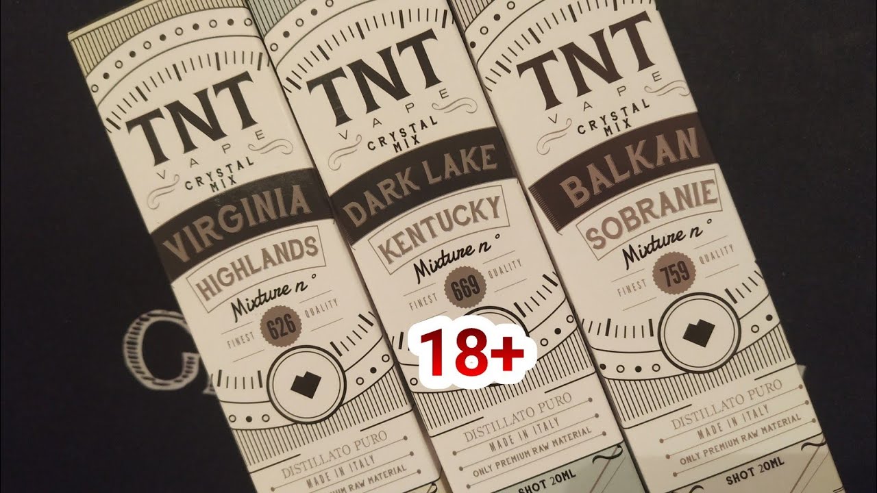401 Virginia, Kentucky e Balkan idrolati di TNT Vape - YouTube