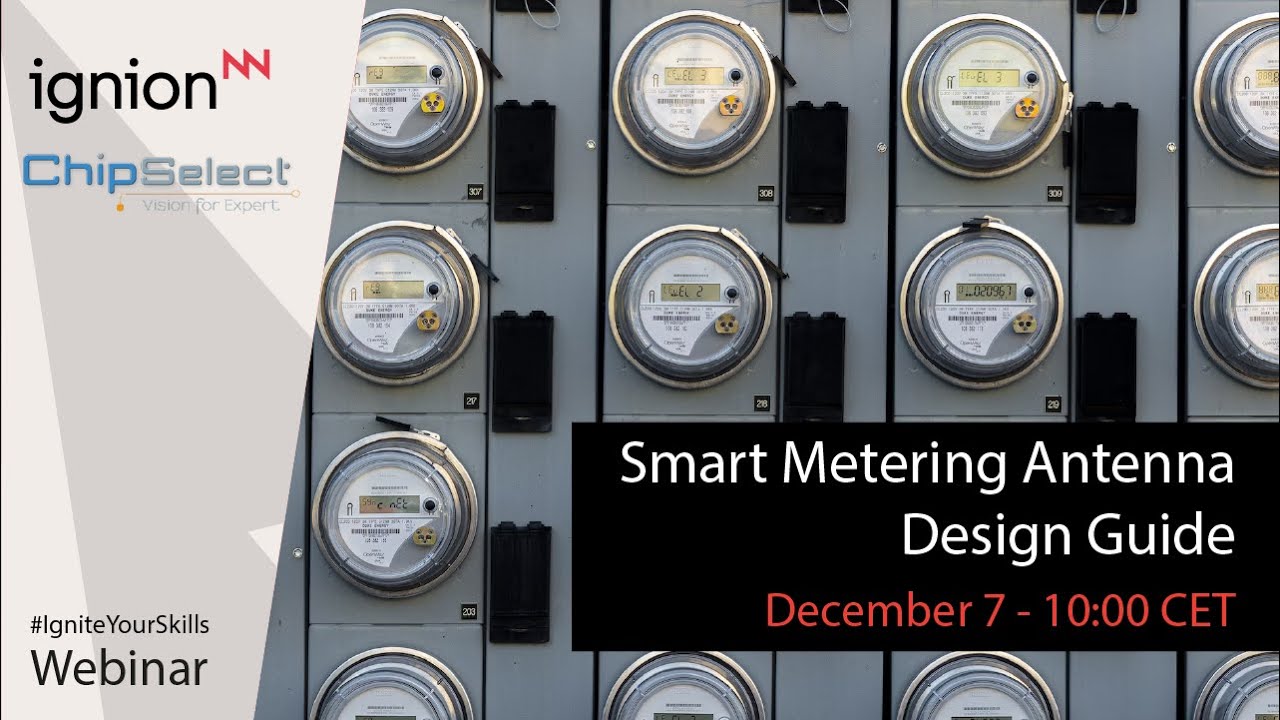 Ignion & Chipselect | Webtech smart metering design guide - YouTube