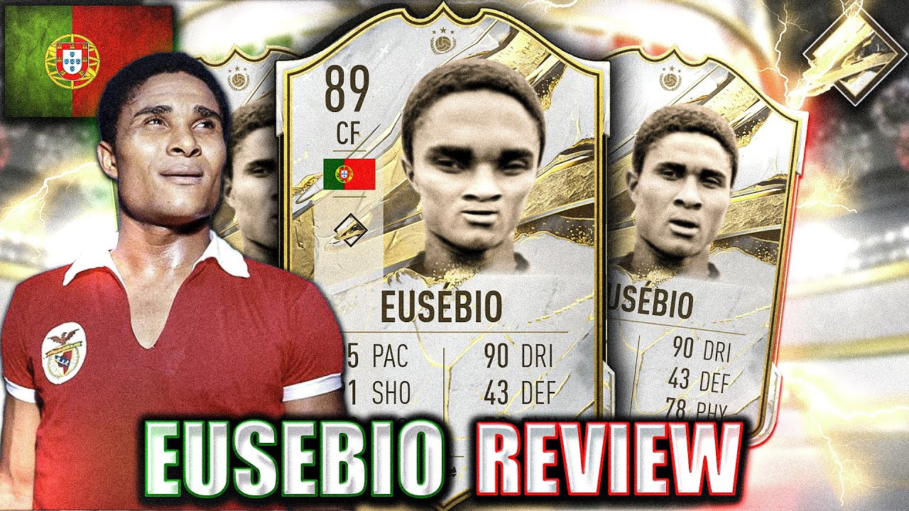 THE BEST BABY ICON? 89 BASE ICON EUSEBIO PLAYER REVIEW! FIFA 23 ...