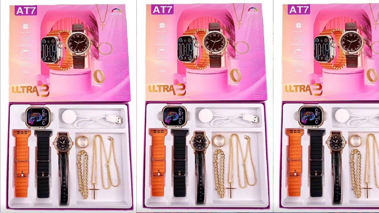 The AT7 Smart Watch: An Overview of the Future of Wearables - YouTube