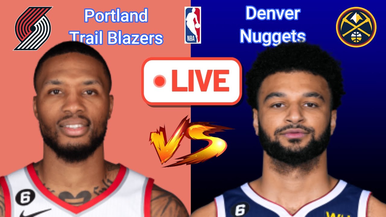 Denver Nuggets vs Portland Trail Blazers Live Scoreboard Interga Sports ...