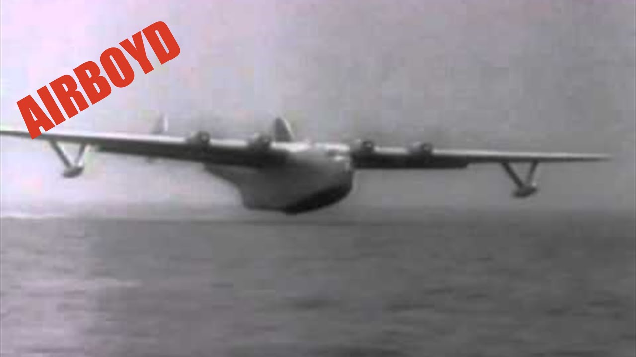 Navy Tests Martin Mars (1942) - YouTube