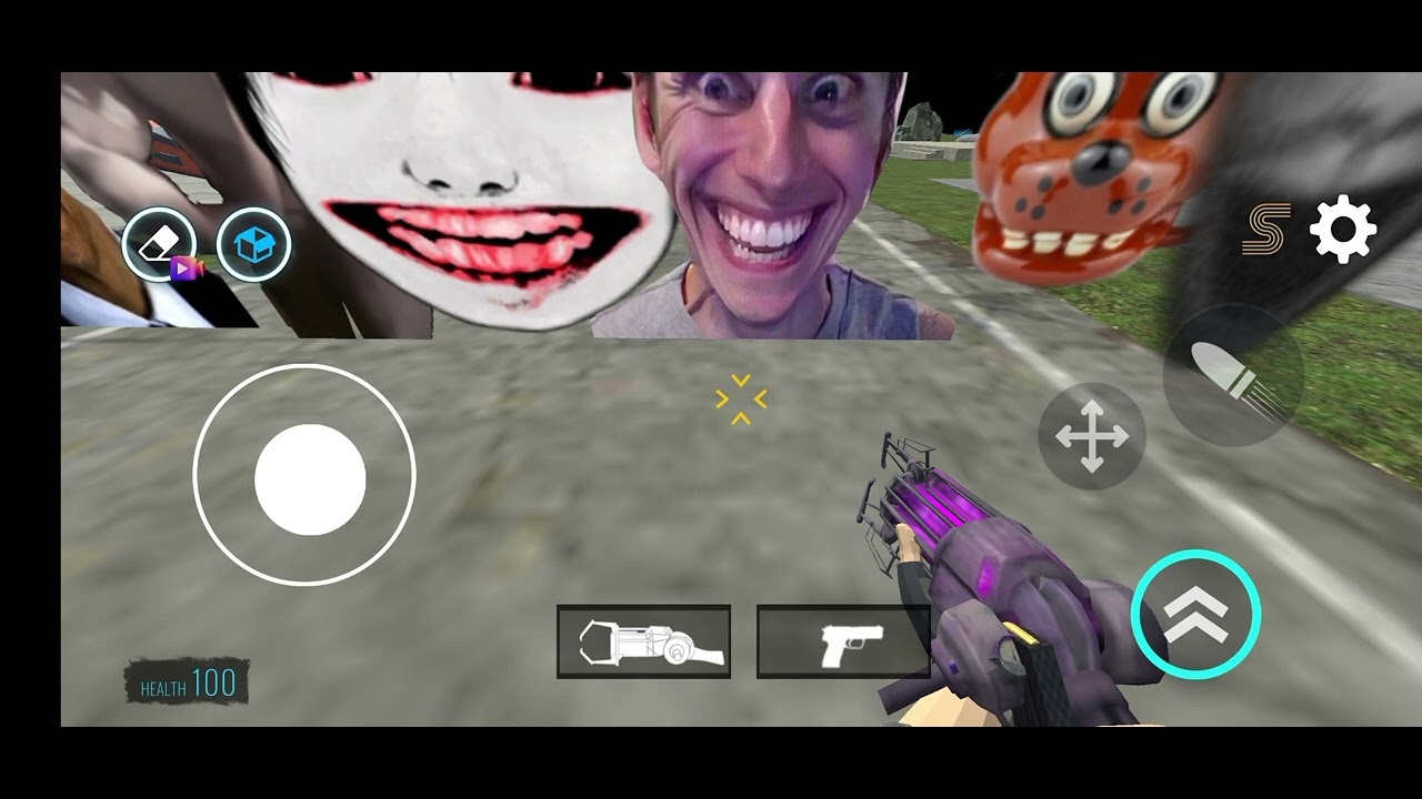 camera vs nextbots sandbox In Space - YouTube