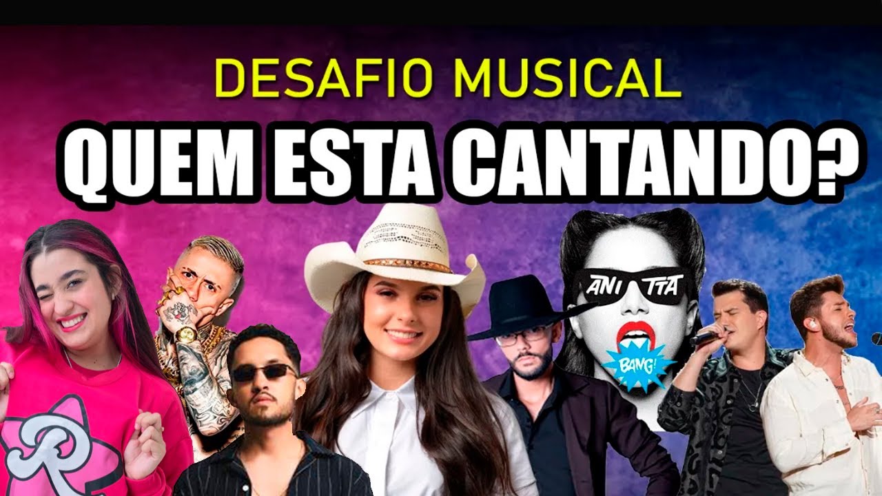 DESAFIO MUSICAL DO TIK TOK | QUEM ESTA CANTANDO ? (QUIZ DE MÚSICA ...